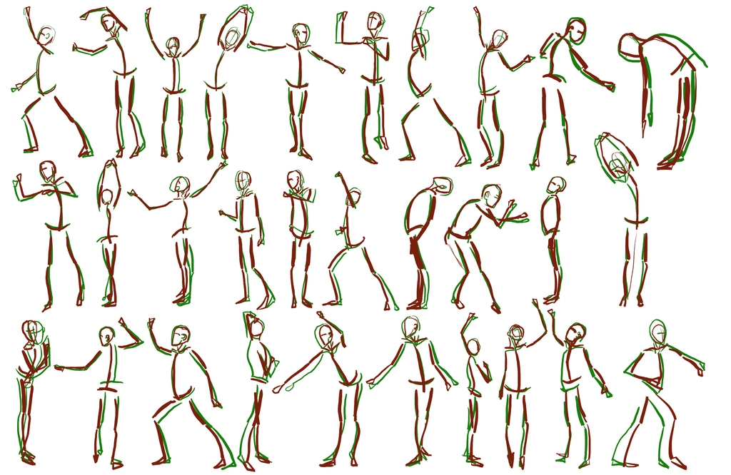 Dismal.ink: Stick figures